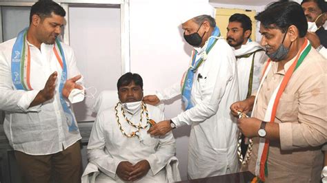 Rajasthan Congress Mla Incites Party Workers To Attack And Assault The