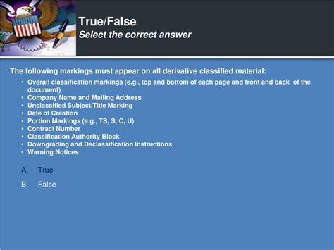 Ppt Derivative Classification Training Powerpoint Presentation Free