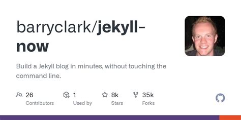 Jekyll Now Build A Jekyll Blog In Minutes Without Touching The