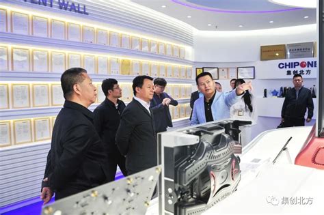 共青团中央书记处书记傅振邦一行调研集创北方