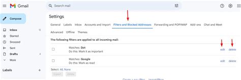 know all about how to create filters in gmail