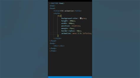 Creating A Css Animation Using Css Keyframes Youtube