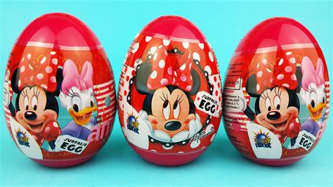 Minnie Mouse Surprise Eggs