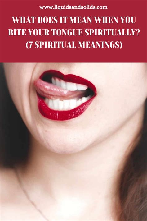 What Does It Mean When You Bite Your Tongue 7 Spiritual Meanings