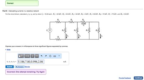 solved rt part a voltage division part 1 a for the circuit