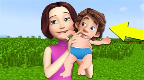 У МАМЫ ДИМ ДИМЫЧА РОДИЛСЯ РЕБЁНОК В МАЙНКРАФТ НОВЫЕ ФИКСИКИ НОВЫЕ СЕРИИ Minecraft Youtube