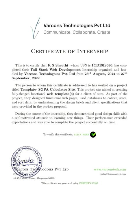 Shruthi Rs On Linkedin Webdevelopment Internship