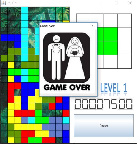GitHub TomboY Tetris Java 테트리스 게임