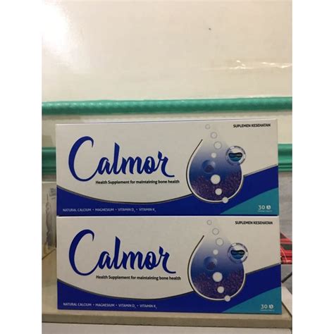 Jual Calmor 10 Tablet Vitamin Tulang | Pertumbuhan Tulang | Shopee ...