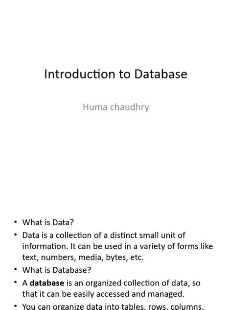 Database Lec 1 Pdf Databases Relational Database