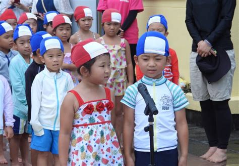 プール納め式 きらめきオープンデー 学校法人朝日学園 認定こども園 あさひ幼稚園