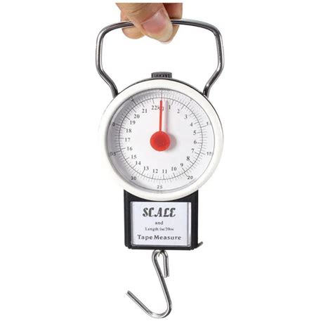 32kg Weighing Scale Portable Numeral Pointer Spring Balance Hanging Scale Luggage Scale Pocket