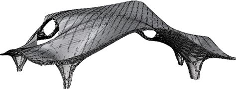 figure 2 from free form grid structure form finding based on machine