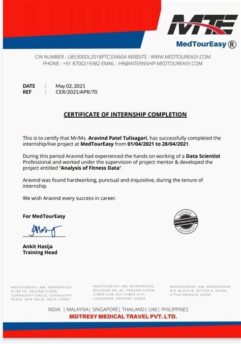 Aravind Patel Tulisagari On Linkedin Internship Python