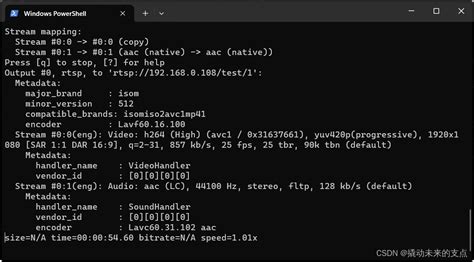 使用ffmpegeasydarwin搭建音视频推拉流测试环境ffmpeg Easydarwin Csdn博客
