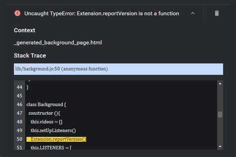 type error x is not a function trying to call a method from another
