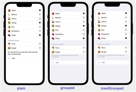 Customise List View Appearance In Swiftui Examples Beyond The Default Stylings