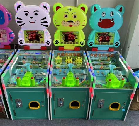 Детский игровой автомат стрелялка Озорные зверята