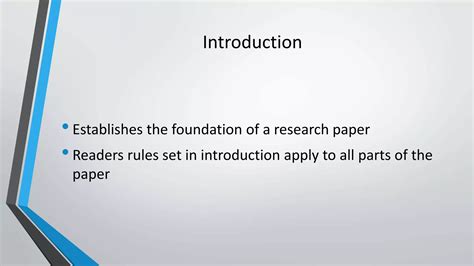How To Write A Research Introduction Pptx
