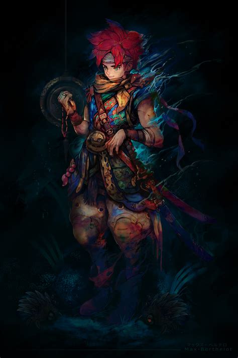 Artstation Chrono Trigger Crono🍂 Transforme Sua Vida Com O Poder Do