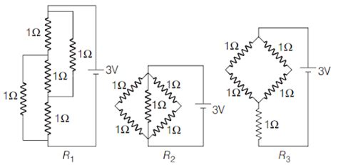 Figure Shows Three Resistor Configurations R R And R Connect