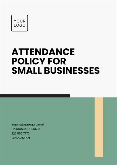 Free Attendance Point System Policy Template To Edit Online
