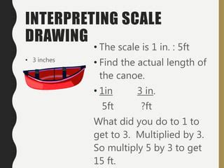 Scale Drawings And Proportions PPTX