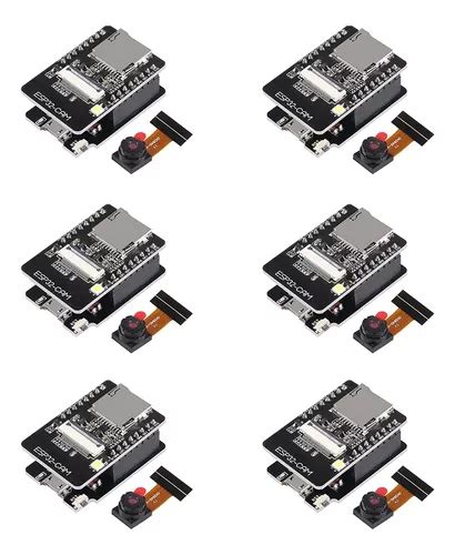 Placa Wifi Esp32 Cam De 6 Piezas Esp32 Cam Mb Usb A Serial Cuotas