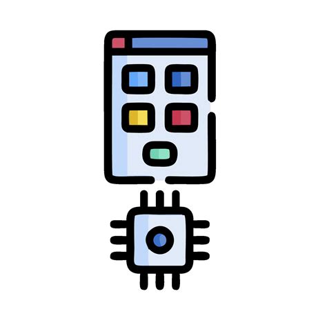 A Computer With A Keyboard And A Mouse 50460527 Vector Art At Vecteezy