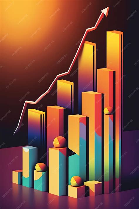 Premium Ai Image Ai Generated Illustration Chart Of Business Data