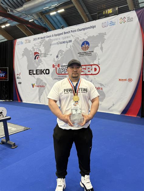 Mongolian Норвег улсын Драммен хотноо 2025 05 18 26 нд Classic Хэвтээ шахалтын ДАШТ нд