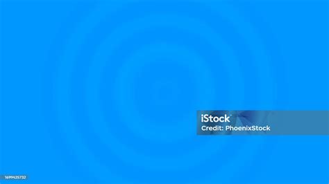 물방울 파형 애니메이션 원형 파도와 함께 떨어지는 물의 평면도 물방울에서 동심원이 튀어 나옵니다 강렬하고 밝은 색상에 대한 스톡