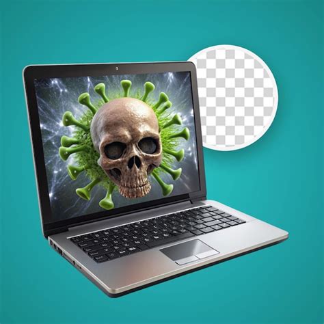 Premium Psd Computer Hack Crash Attack Software Concept
