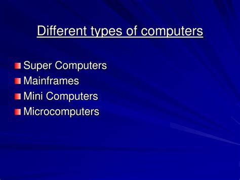 Ppt Microcomputers Powerpoint Presentation Free Download Id1237200