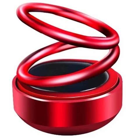 Solar Power Ring Car Aroma Diffuser Air Freshener Perfume Car Dashboard