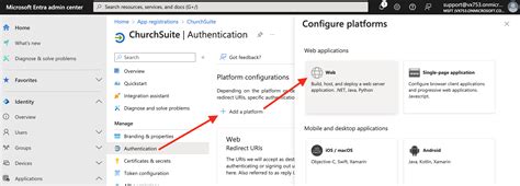 Integrating With Microsoft Entra Id For Sso Churchsuite Support Articles