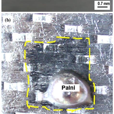 A CC And B SiCSiC Composite Surface Prior To The Sessile Drop Test Download Scientific Diagram
