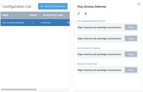 Protection For Sumo Logic With Duo Access Gateway Duo Security