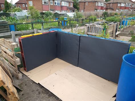 Double Compost Bin Update Rallotment