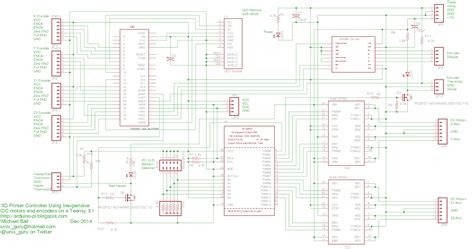 Arduino Pi Ramblings Teensy 3 1 Repstrap Printer With DC Motor Control