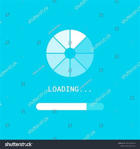 Loading Process Bar Vector Isolated Elements Stock Vector Royalty Free 2057192759 Shutterstock