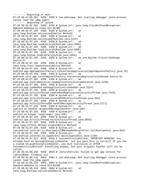 Logcat Pdf Java Programming Language Android Operating System