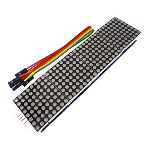 Ard Max7219 4l Large 2088as Max7219 Red Dot Matrix Module For Arduino
