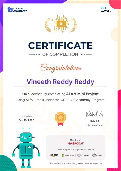 Vineeth Reddy On Linkedin Hello Connections 👋👋 I Am Happy To Share My Certificate On Completion Of