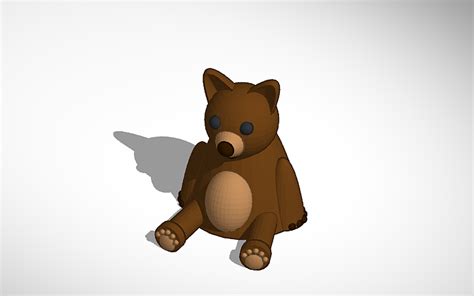 3d Design Bear Tinkercad