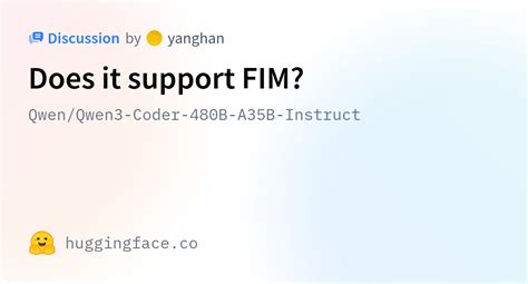 Qwenqwen3 Coder 480b A35b Instruct · Does It Support Fim