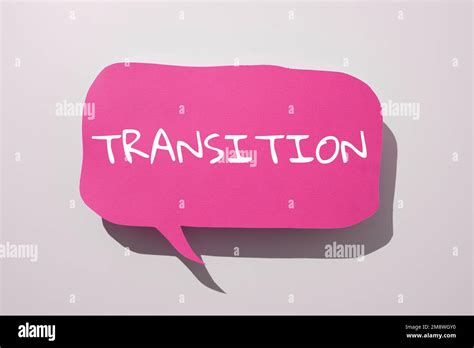 Writing Displaying Text Transition Business Approach A Dramatic Or