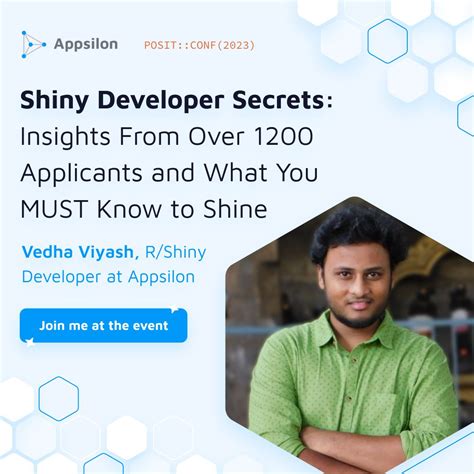 Appsilon On Linkedin Shinydeveloper Rshiny Positconf2023