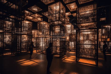 利用三维空间创造一种身临其境的体验图片素材 正版创意图片600039786 摄图网