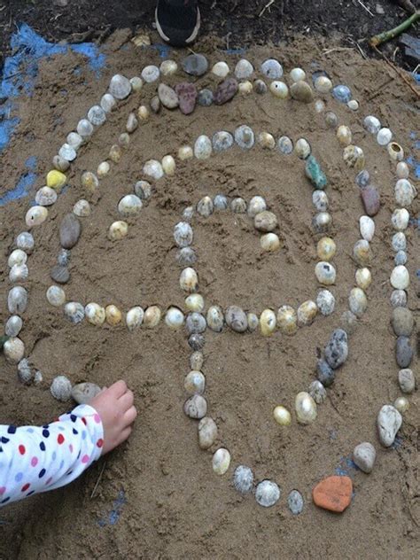 Make A Three Circuit Labyrinth Forest School Freebies